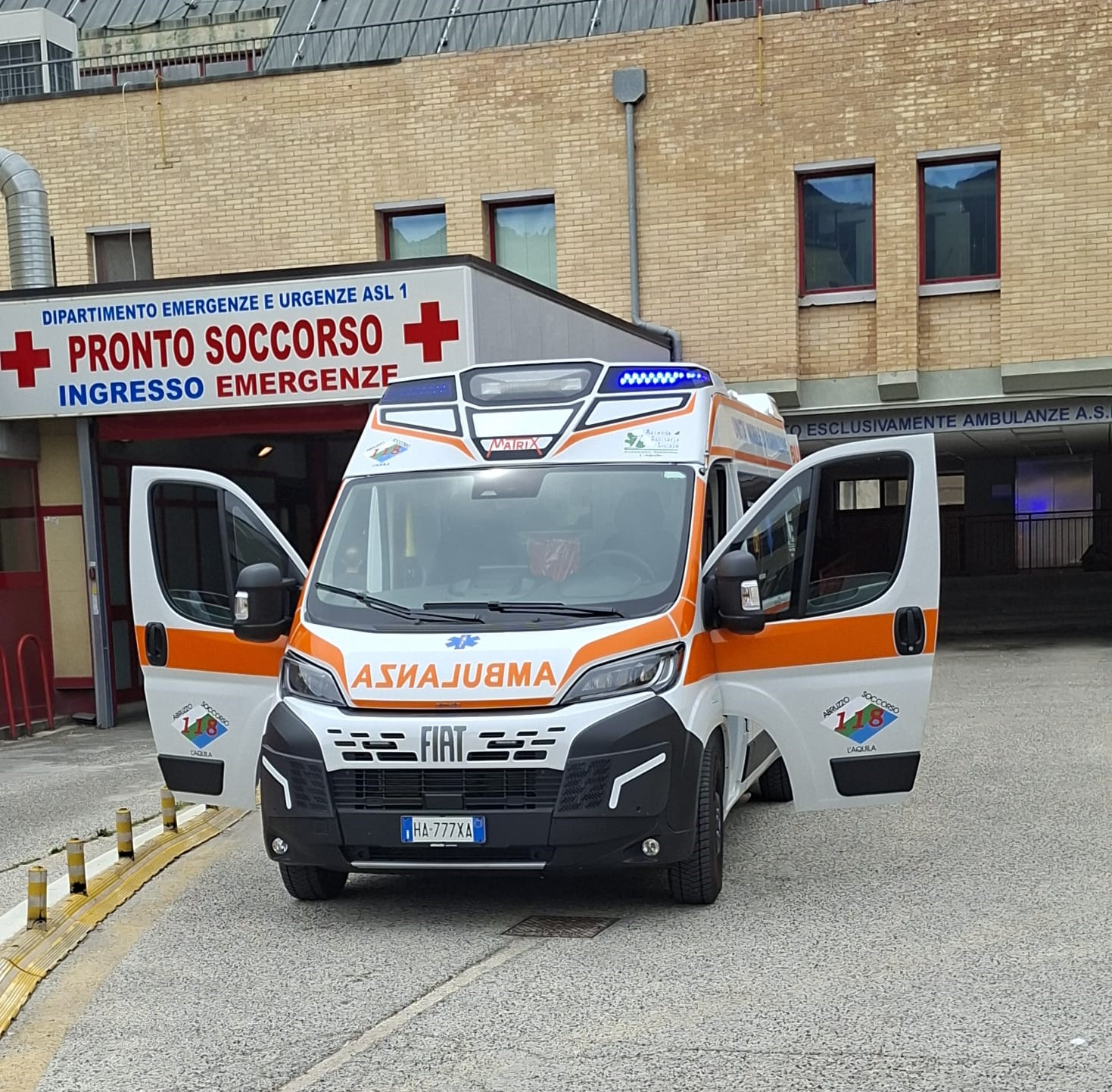 ASL 1 - Avezzano Sulmona L'Aquila - Servizio 118, nuove ambulanze e ...